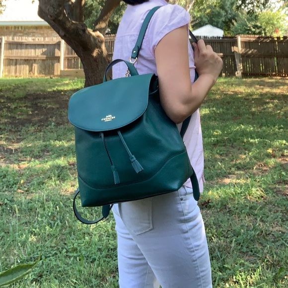 Coach | Bags | Coach Leather Elle Backpack F72645 | Poshmark